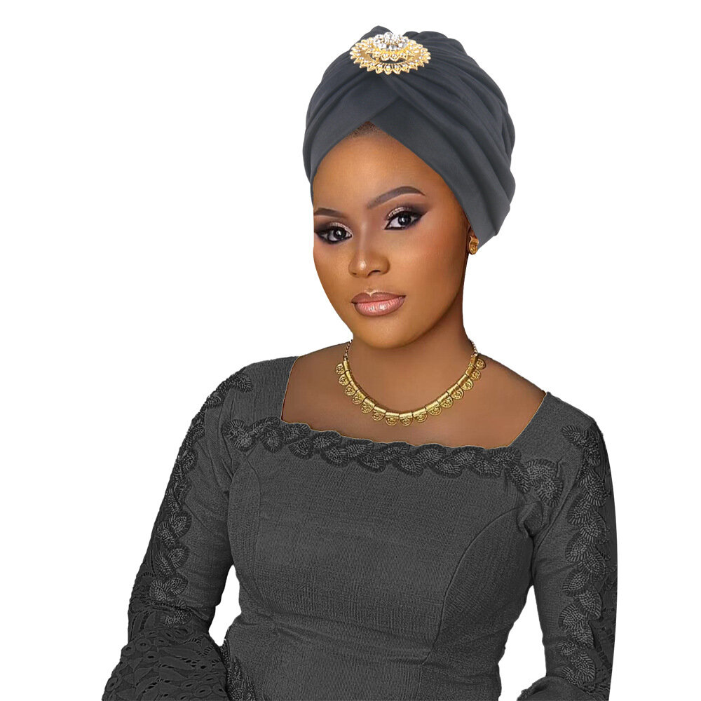 DIY Кепка Этническая Англия Фетр Тюрбан Женский