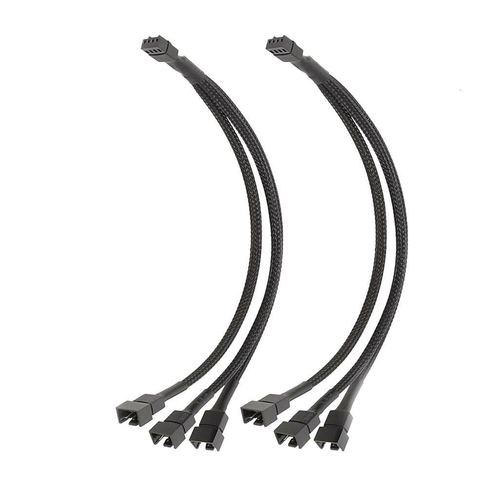 Разветвитель для вентиляторов 3/2/1-контактный 4Pin PWM, 1 to 3