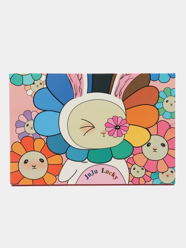 Тени для век большая палетка с зеркалом