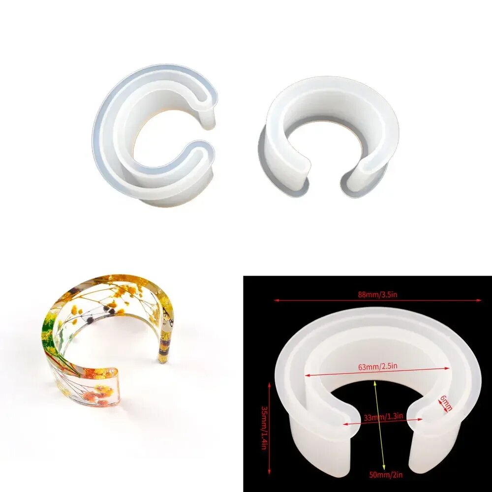 Силиконовые формы для браслетов, Белый, Bracelet