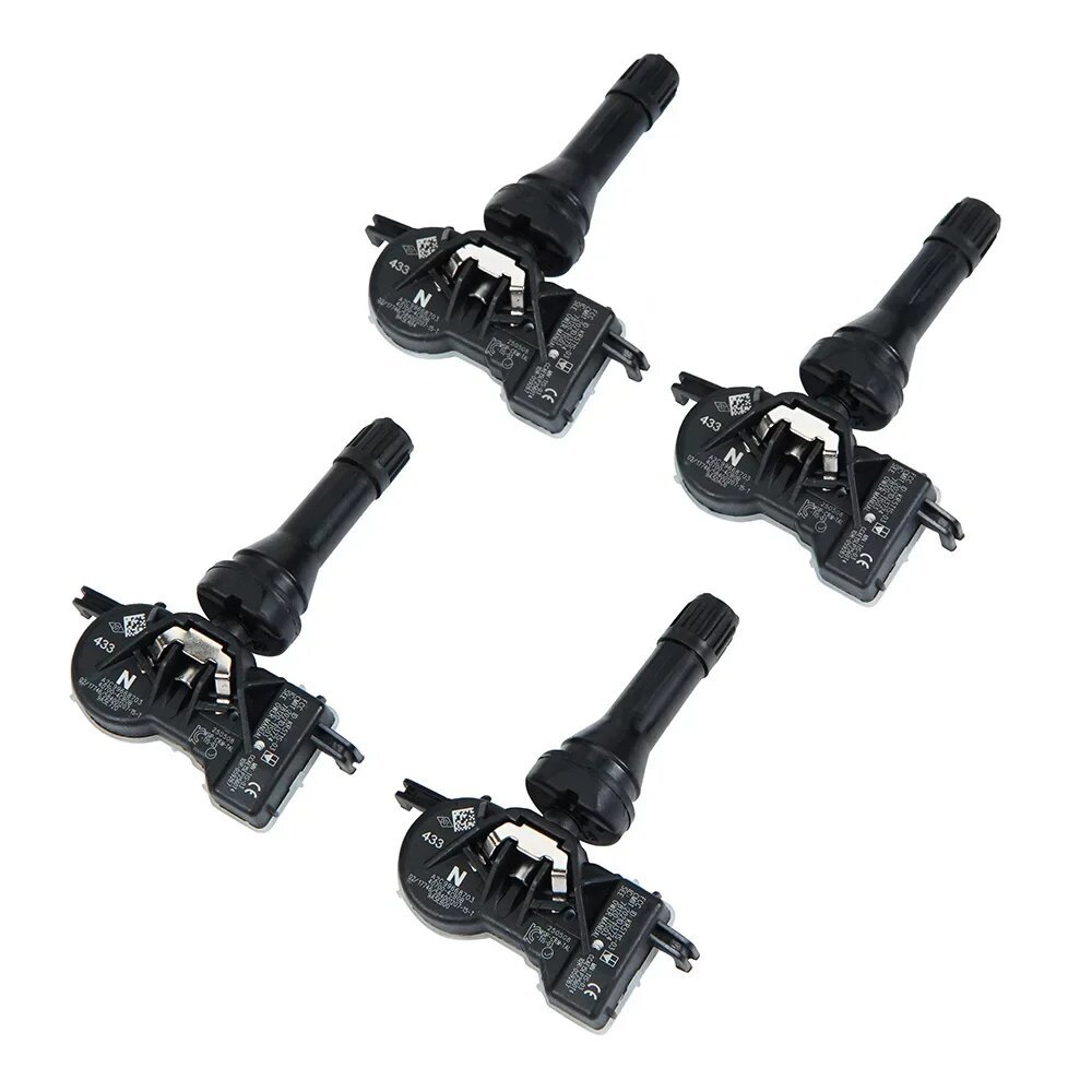 Датчики TPMS 433 МГц, 4 шт. Renault Espace 5, Kangoo 3, Kadjar, Koleos, Megane 4, Talisman