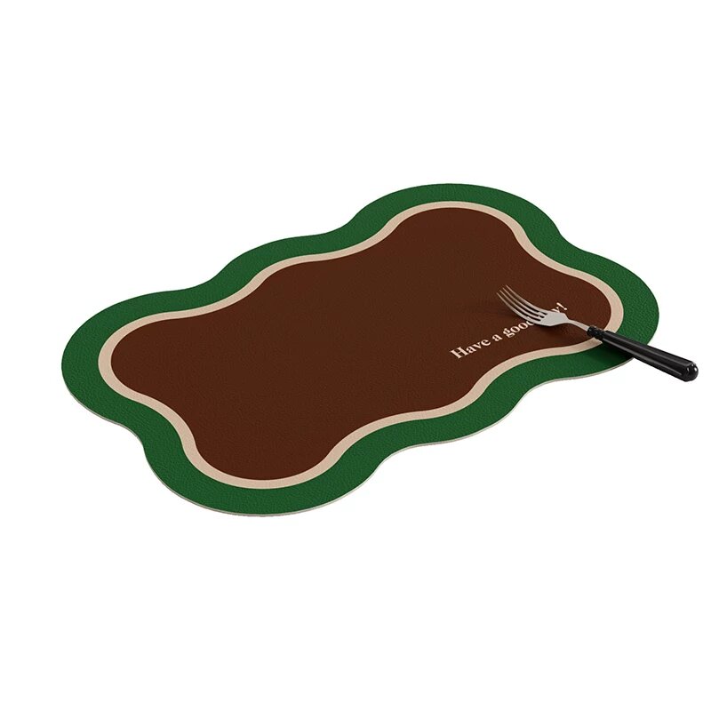 Столовое полотенце Matcha Brown 30x45 см водонепроницаемое противоскользящее термостойкое многоразовое