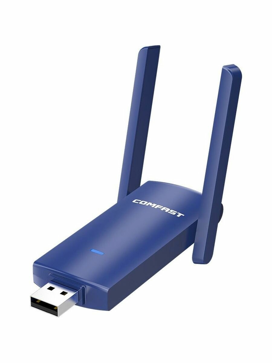 USB WiFi адаптер с блютузом двухдиапазонный 5.8 ГГц / 2.4 ГГц COMFAST Wi-Fi Wireless Adapter 1300Mbps USB (CF-927BF)