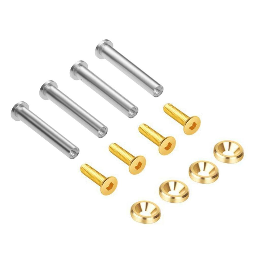 Винты для крепления вентилятора охлаждения ПК, Золото - 25mm