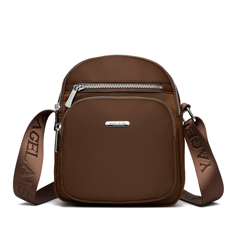 Женская сумка из нейлоновой ткани, весенняя повседневная маленькая сумка, сумка через плечо на одно плечо, трендовая сумка для мам среднего и пожилого возраста