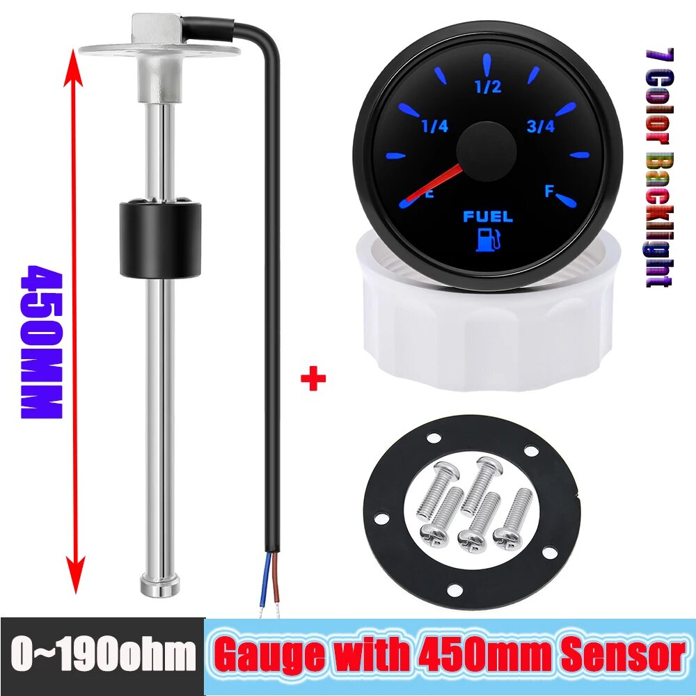 Индивидуальный автомобильный поплавковый датчик топлива 0-190 Ом с датчиком With 450mm A5 Sensor