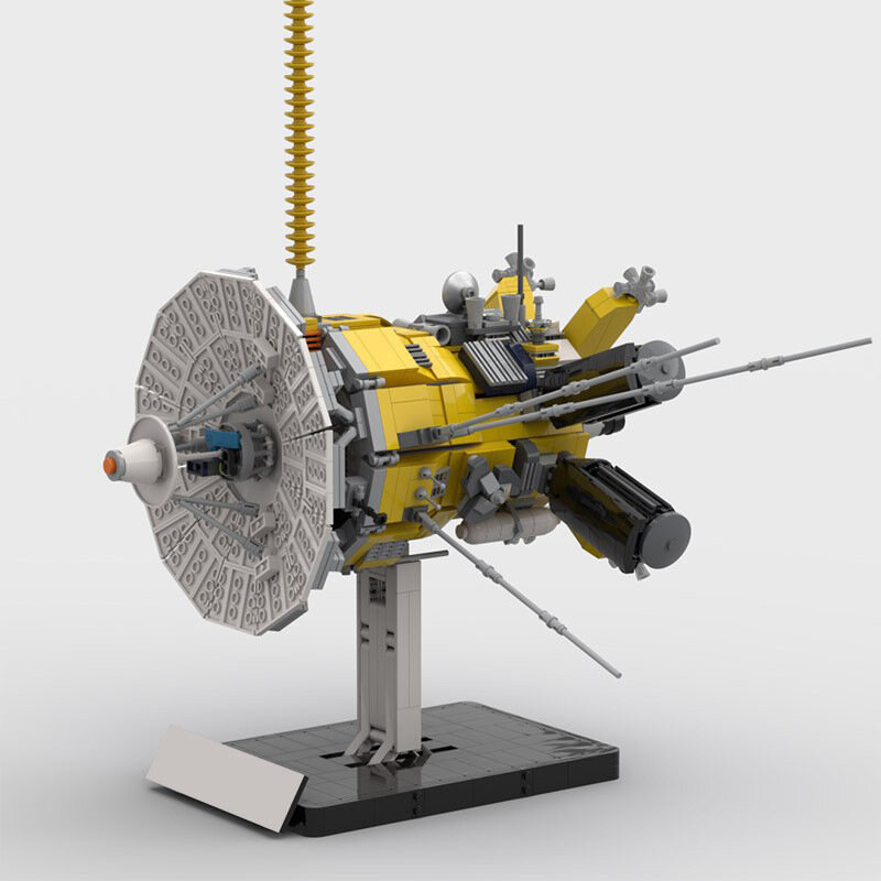 Космические строительные блоки Кассини Гюйгенс Зонд Сатурн Модель MOC