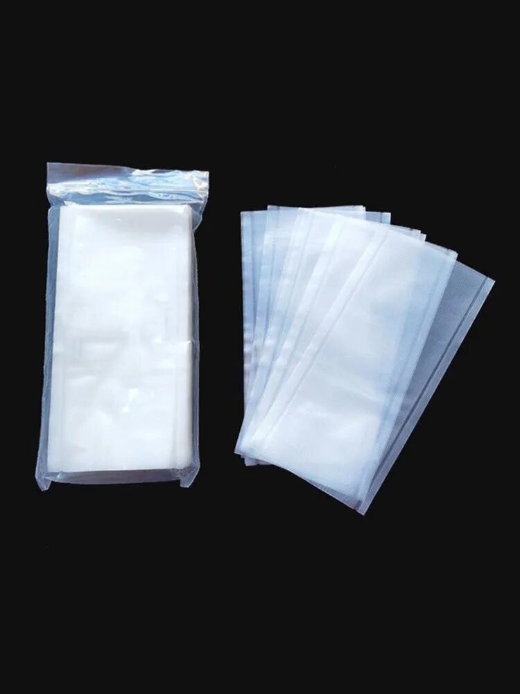 (1 упаковка по 50 шт) 6х12см Рыболовный водорастворимый пакет из ПВА