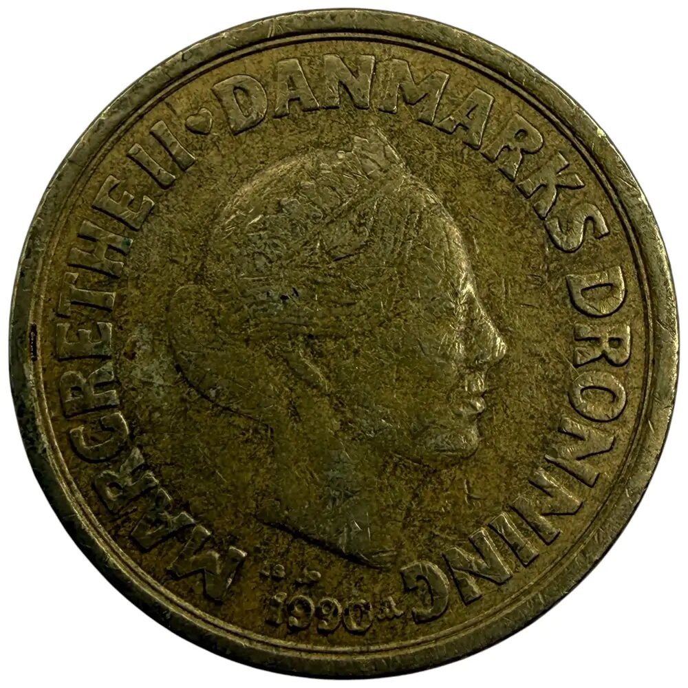 Дания 20 крон 1990 г. — фото 1