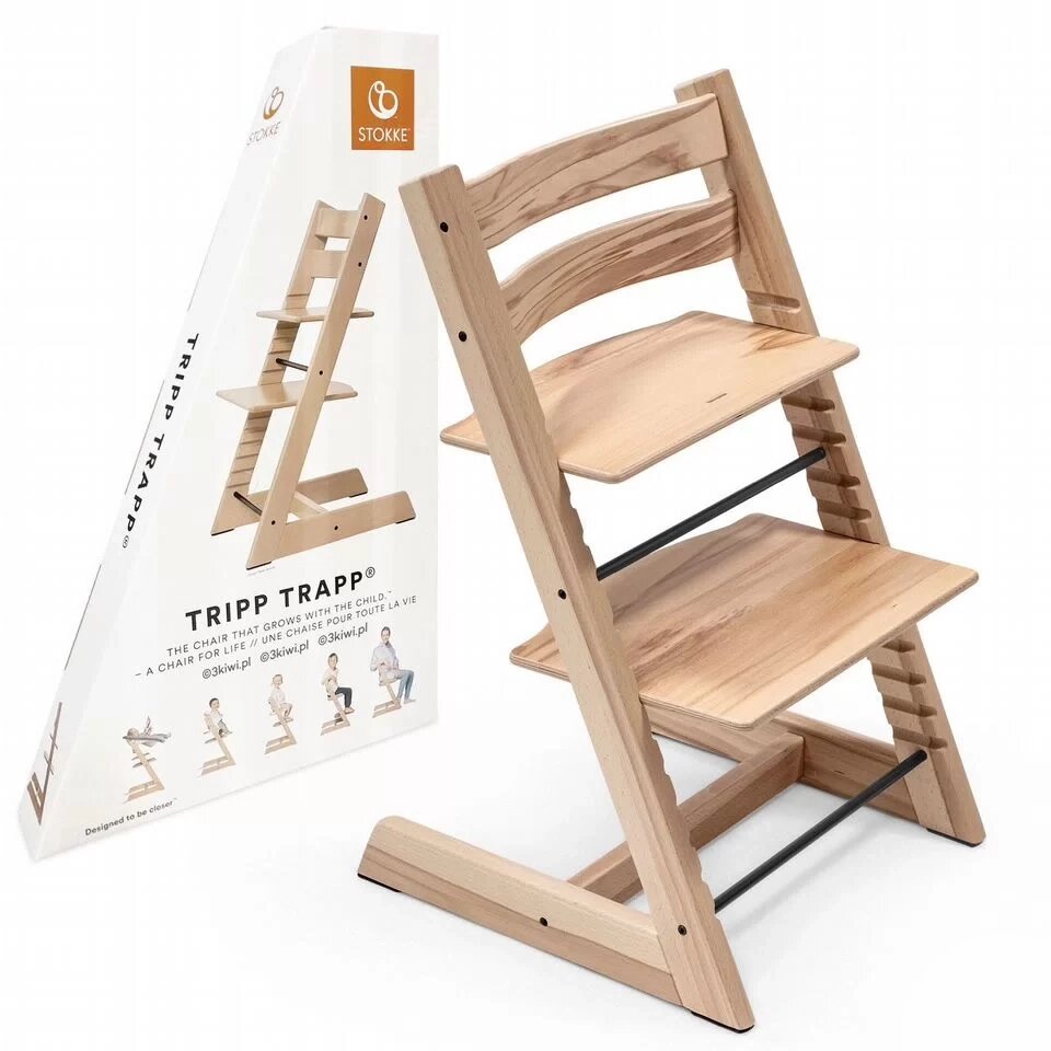 Стульчик для кормления Stokke Tripp Trapp wild wood (без держателя)