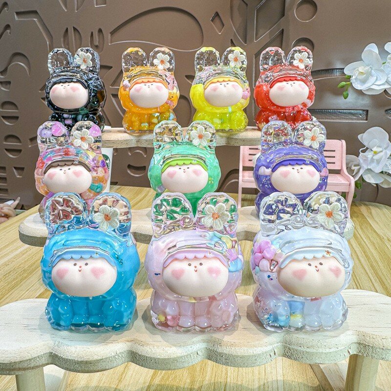 【Эксклюзив для магов】Горячий товар на TikTok M Bean Little Flower Лилит Масляные молочные бобы Жидкий песок DIY аксессуары Модное украшение для игр