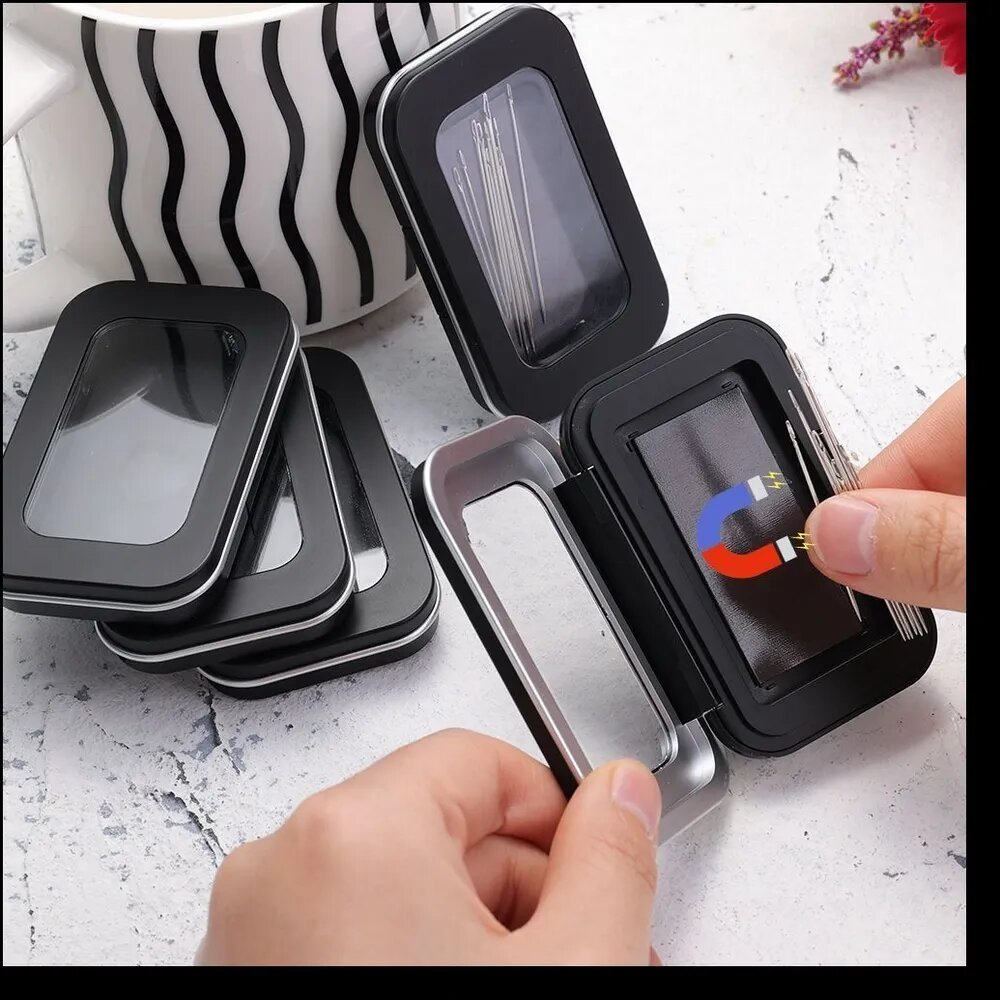 Магнитный футляр для хранения швейных игл