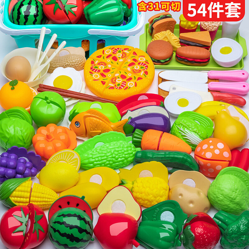 Игрушки Qieqiele, симуляция овощей, детские фрукты, съемные, большого размера, для младенцев и малышей, жевательные