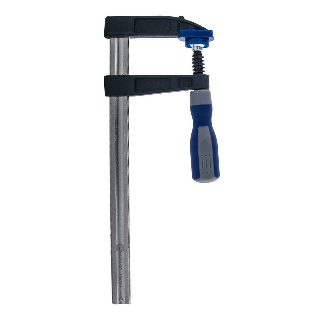 Струбцина F-образная кобальт 244-568, для дерева, металла, быстрозажимная