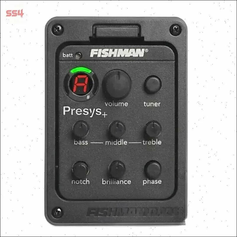 301-полосный звукосниматель для акустической гитары с тюнером и микрофоном, предусилитель Fishman Blend