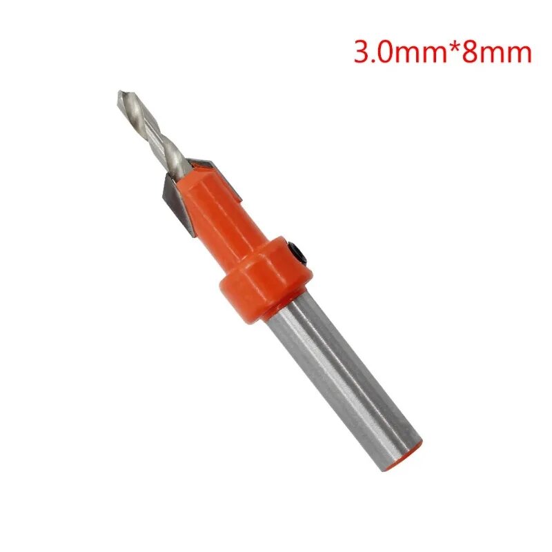 Сверло HSS с зенкером 3.0mm*8mm