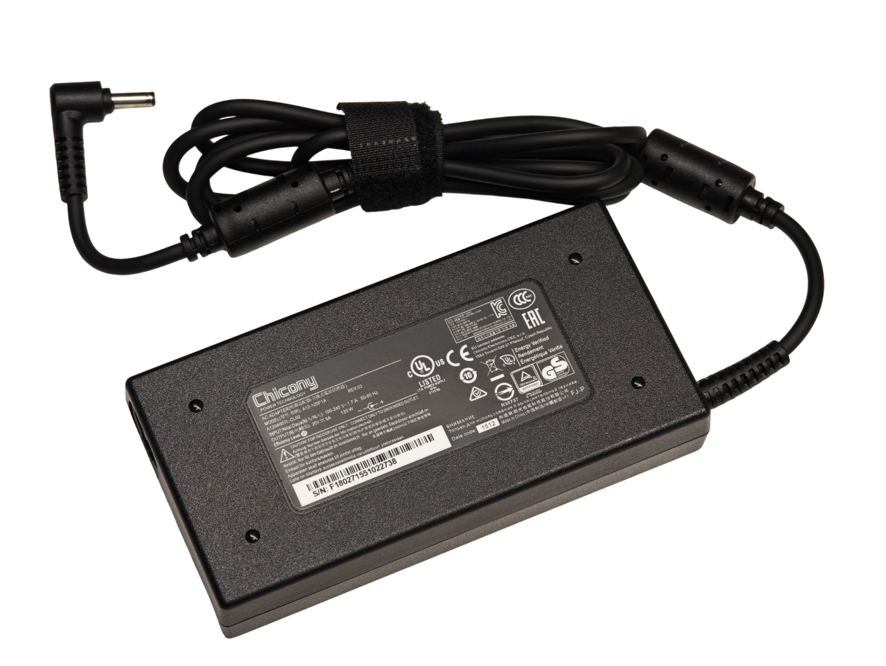 Блок питания A12-120P1A для MSI GF63 Thin 11UD, Thin A15 B7VF, Creator M14 A13V, Prestige 16 Studio [20V 6.0A 120W 4.5x3.0mm]