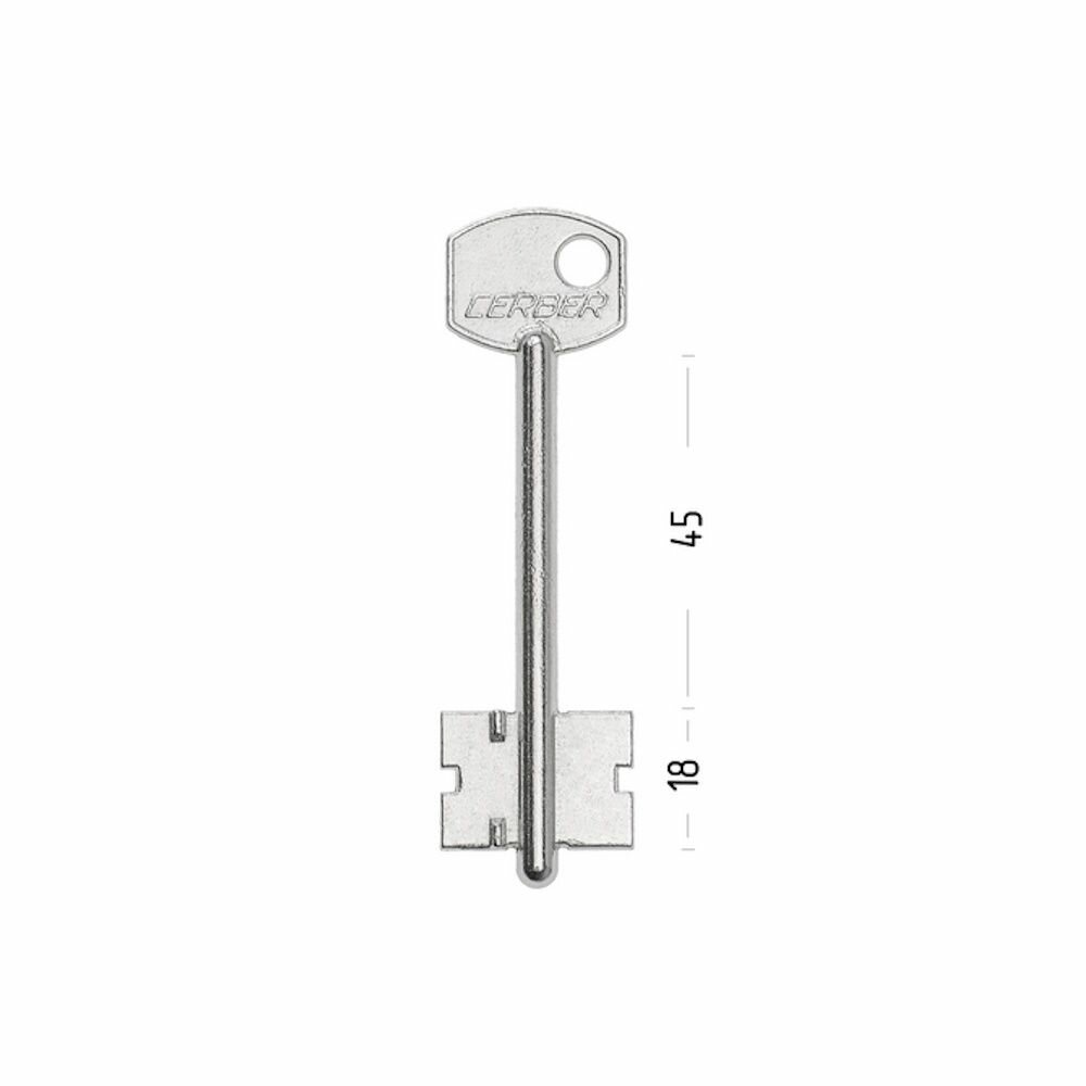 Ключ флажковый 212 цербер 2 литье (88*25*18,2мм) 5 шт.