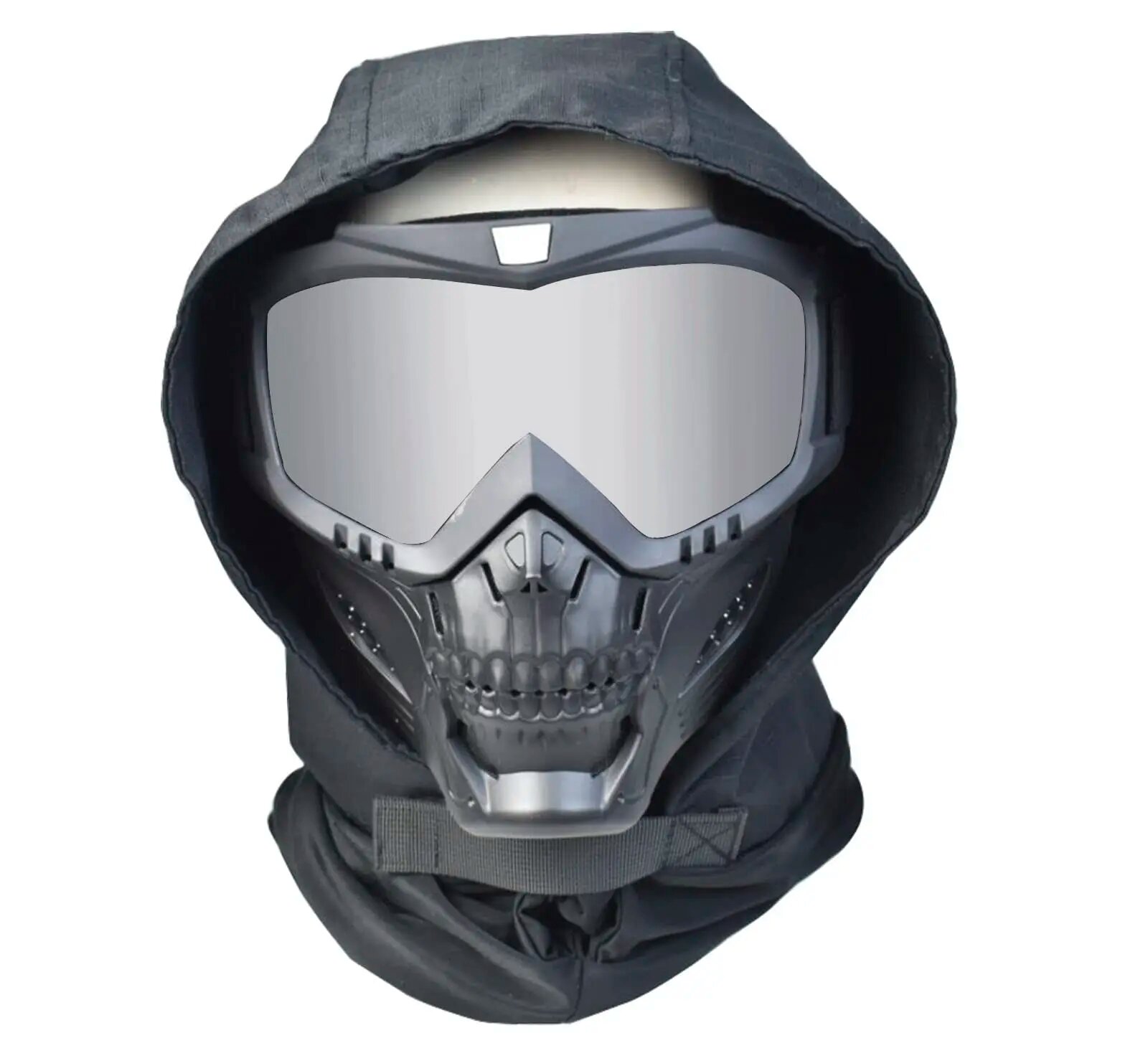 Страйкбольная маска Балаклава Серый, C