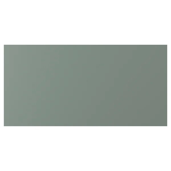 Фронт для ящика NICKEBO, матово-серый зеленый, 80x40 см