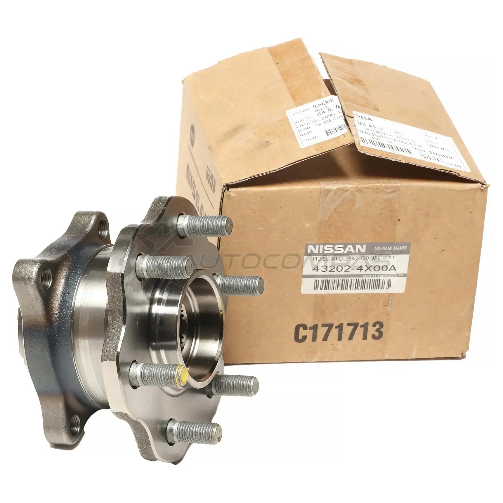 Ступица с подшипником в сборе Nissan Pathfinder R51 43202 4X00A H WJ4E 25430010
