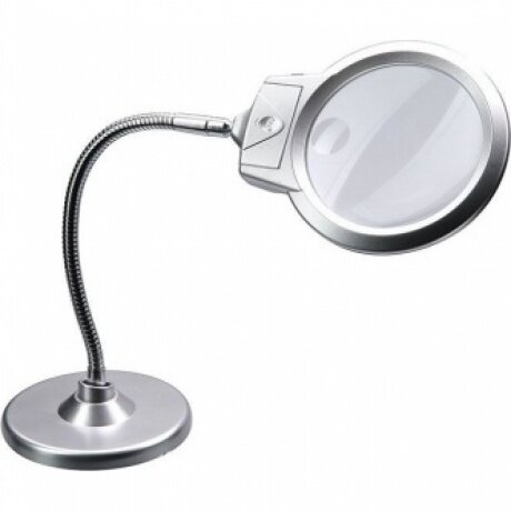 Лупа с подсветкой Veber 4B-6, 2,25х, 5х, 107мм (22899)