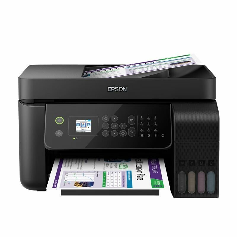 Универсальный цветной струйный факс EPSON L5298 (печать, копирование, сканирование, Wi-Fi факс)
