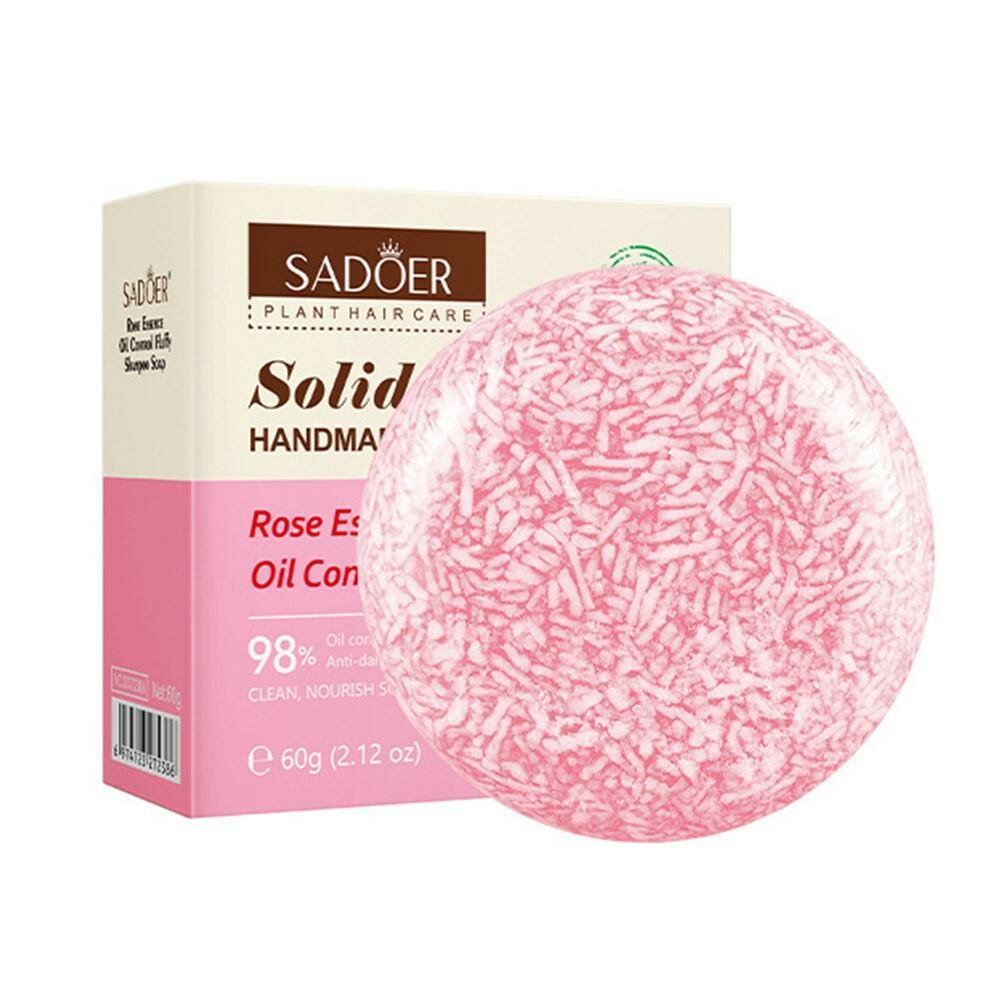 Шампунь твердый Твердый шампунь с ароматом розы