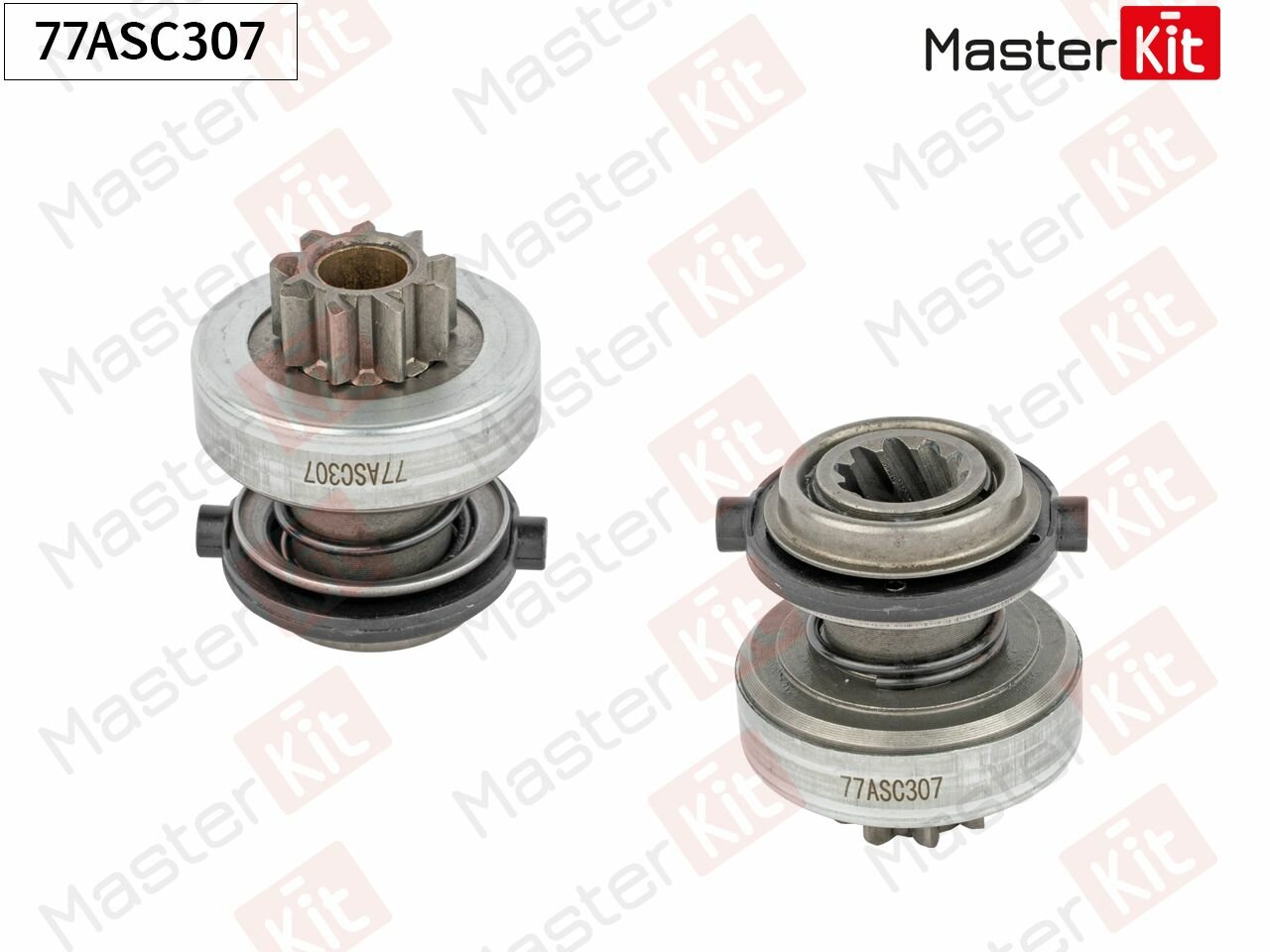 Бендикс стартера Audi A48E2 00-05Opel Astra HA04 04-14Renault Laguna IIBG0/1 01-07 MasterKit 77ASC307