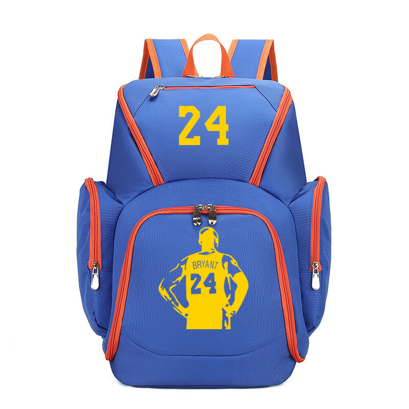 2026 Большая вместимость баскетбольная сумка Коби, тренировочный рюкзак, хранение, рюкзак Джеймса, Керри, Айверсона, Дюранта, Уэйда