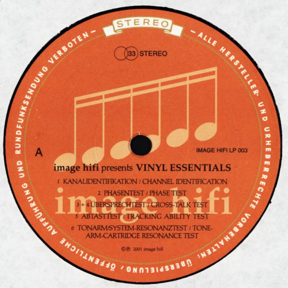 Тестовая пластинка Pro-Ject "Vinyl Essentials", LP, для калибровки аудиосистем — фото 1