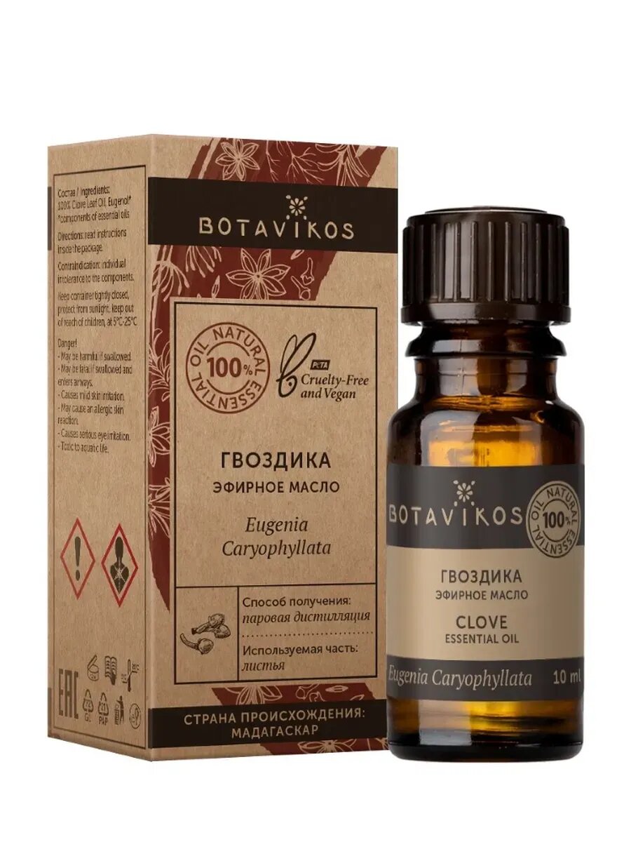 Botavikos Масло эфирное гвоздика 10 мл