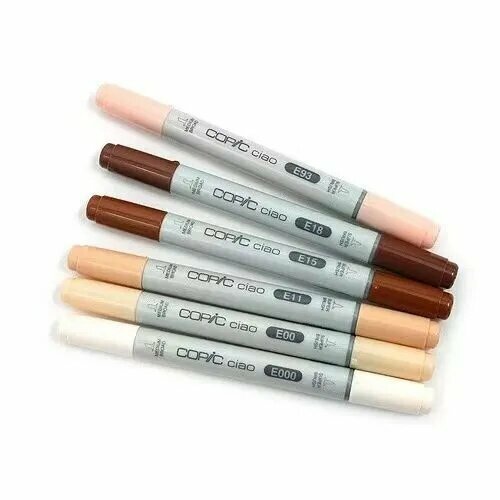 Copic Набор маркеров Масляный, 6 шт. для граффити