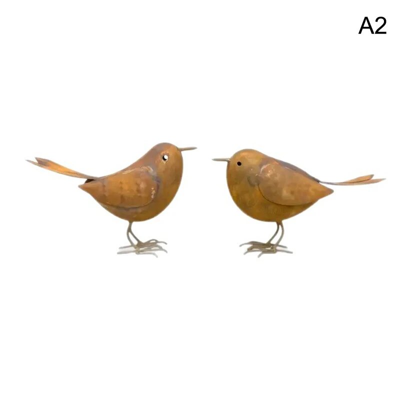 Декоративные Металлические Птицы В Деревенском Стиле Для Сада – Скульптура Животных Из Чугуна – Украшение Для Двора, Патио