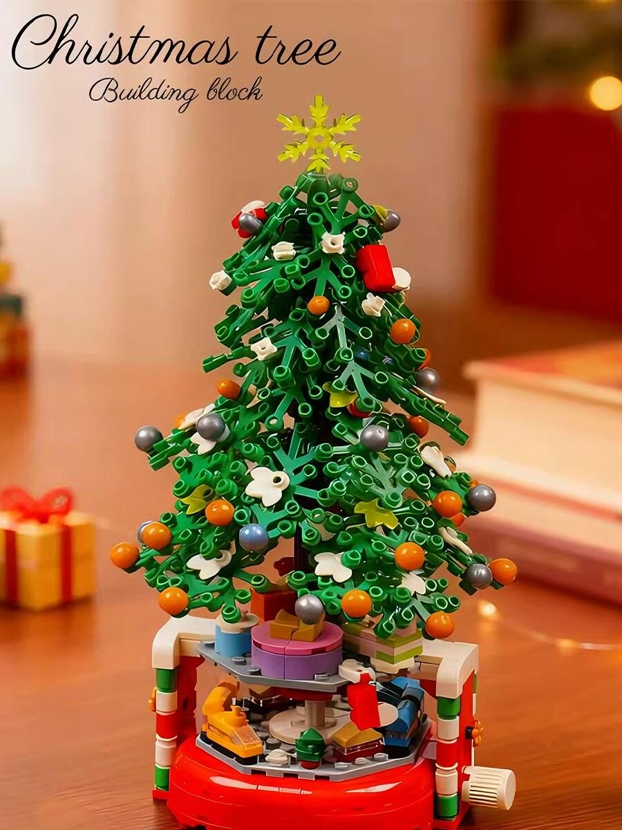 Christmas Игрушки Фигурка/Christmas Tree Building Block Series