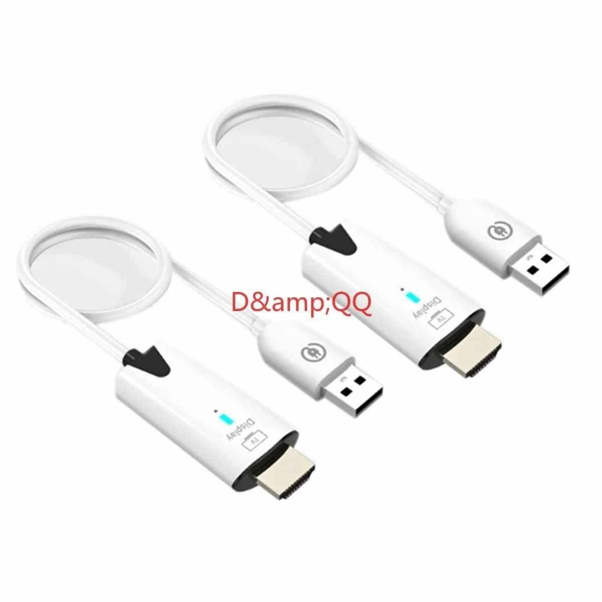 5G 30M беспроводной HDMI-совместимый удлинительный кабель (белый) Бытовая электроника (белая)