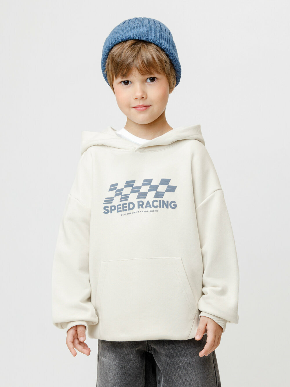 Худи для мальчика, из натурального хлопка