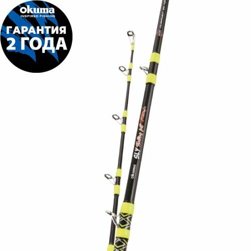 Okuma Удилище Sly Tuna Top Class 6'2" 1.87m 30-50lbs 1сек. (упаковка - чехол)