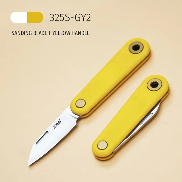 Новый складной карманный нож Sanrenmu 325S, лезвие 12C27, рукоятка G10, мини-ключ, многоцелевой нож для активного отдыха.