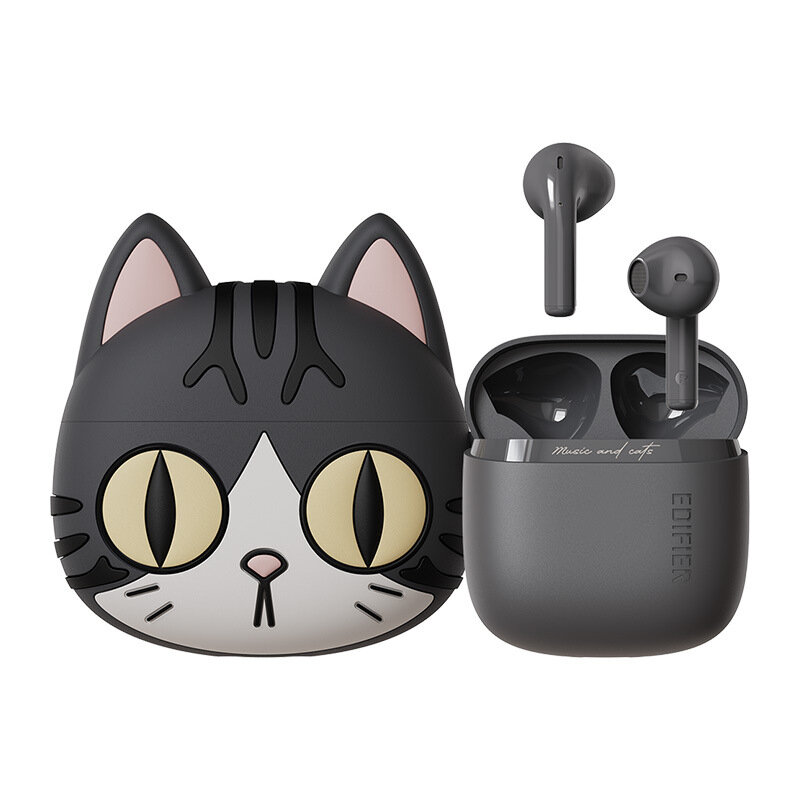 Наушники EDIFIER Zero беспроводные Bluetooth с дизайном американской короткошерстной кошки, ограниченная серия
