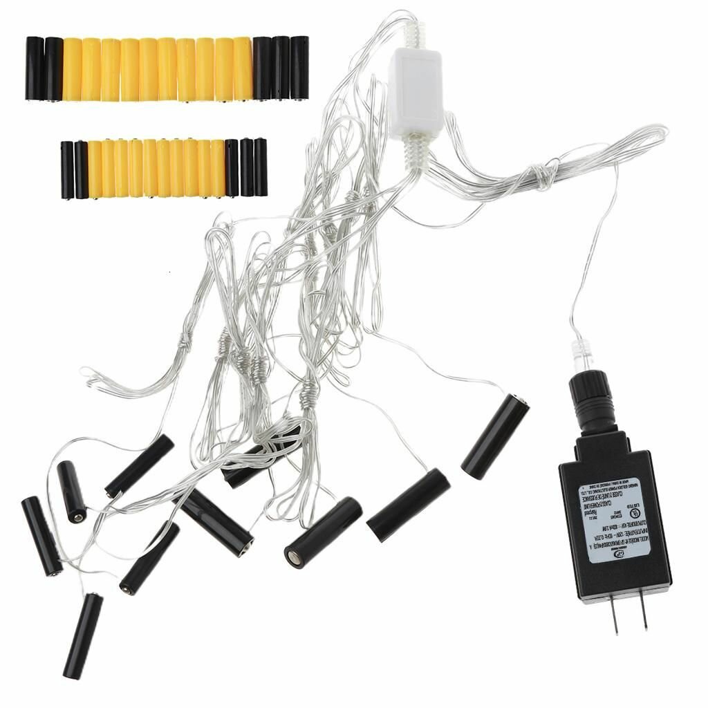 Адаптер питания 10в1 для батареек AA AAA, US