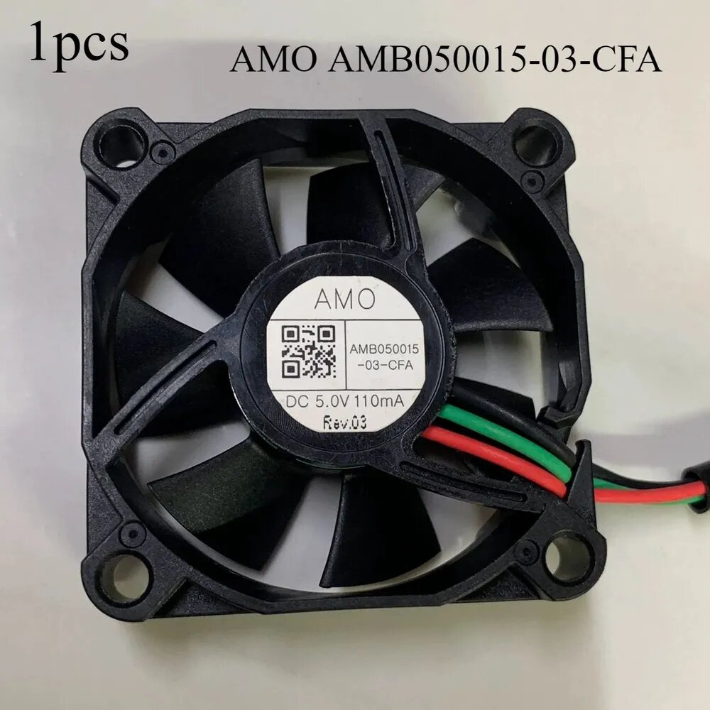 Для нового оригинального AMO AMB050015-03-CFA 5V 5015 Автомобильные светодиодные фары аксессуары вентилятор охлаждения