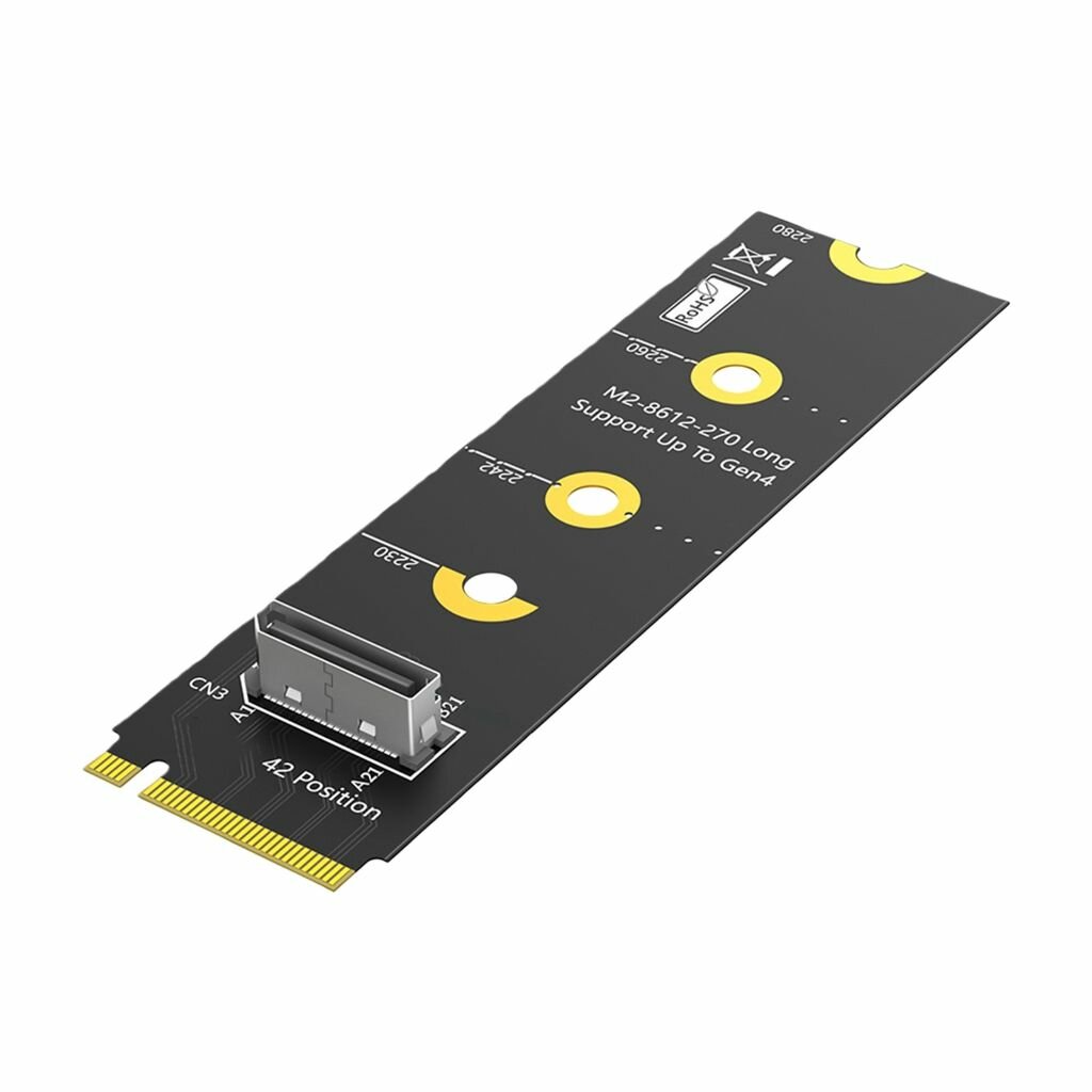 NVME M. карта адаптера 2 к SFF 8612 2280-B