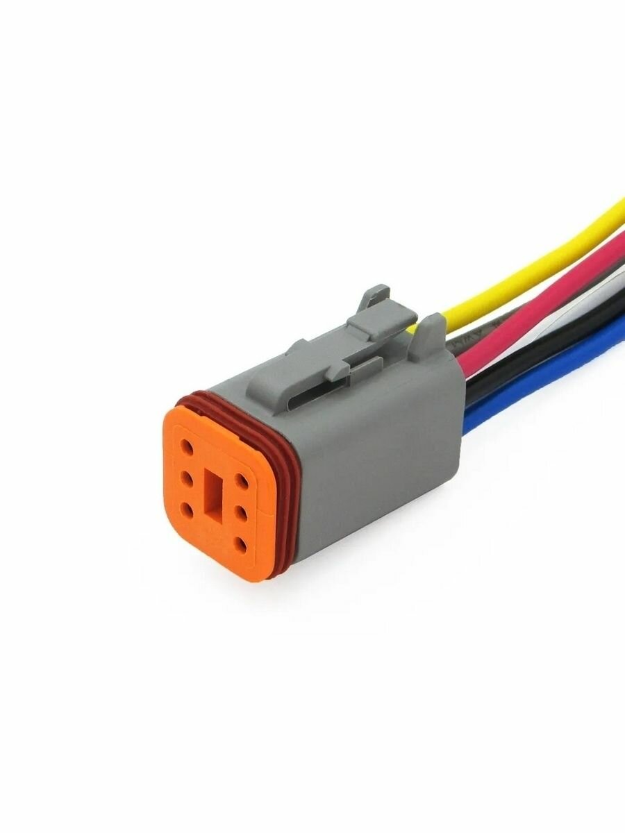 Разъём 6 pin CARGEN AX8126 для Газ, КамАЗ, МАЗ, Урал, DAF, IVECO, MAN / ДАФ, Ивеко, МАН