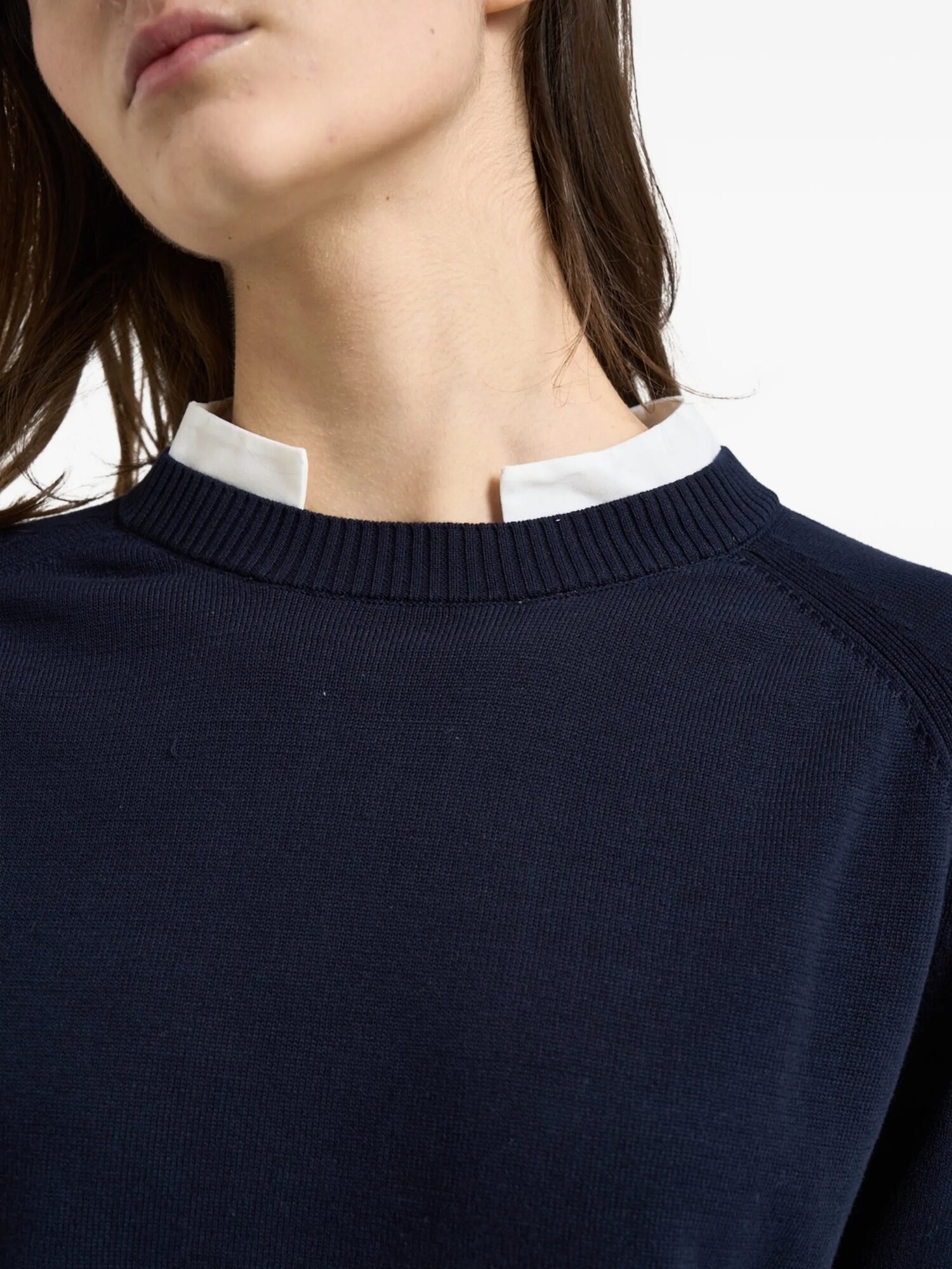 Свитер SEMICOUTURE Layered sweater, размер S, , blue — фото 1
