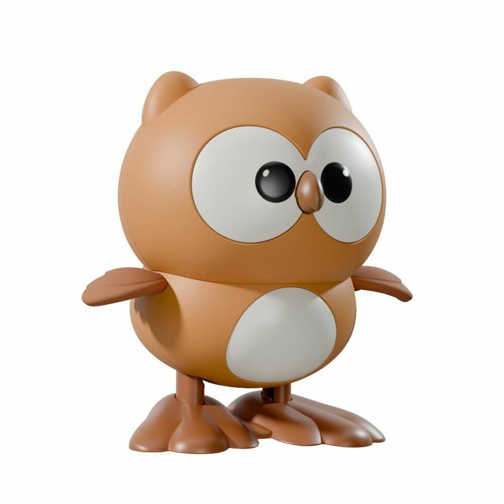 Детская заводная игрушка развивающая для малышей мальчиков и девочек для ребенка до 1 2 года сова