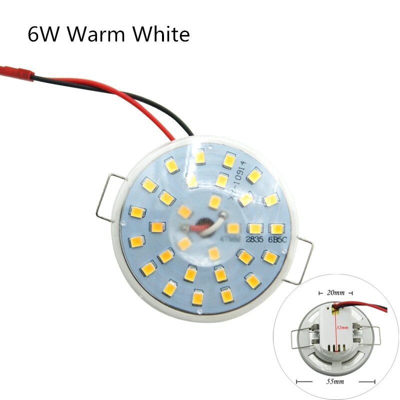 6W Warm White светодиодный точечный светильник