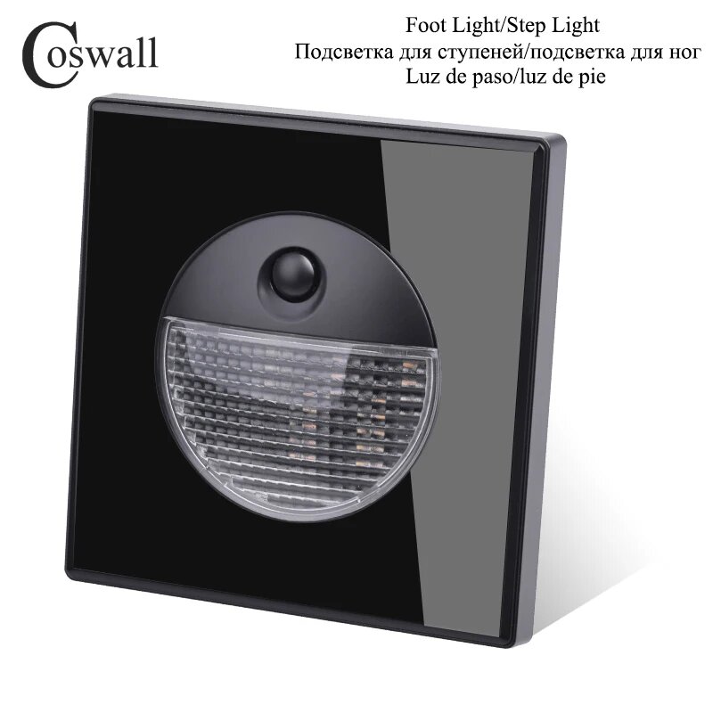 COSWALL Footlight черный