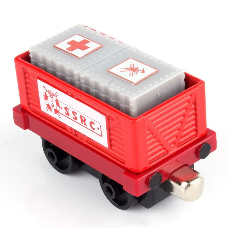 Thomas & Friends красный металлический поезд-вагон скорой помощи