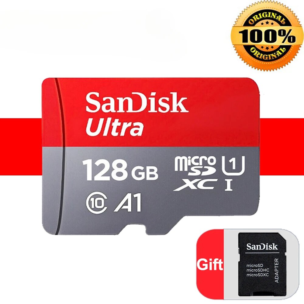 SanDisk Extreme PRO Micro SD карта памяти 256 ГБ Ultra 128GB